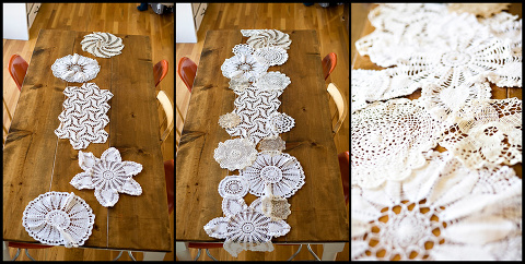 DIY {doily table runner} » ashleyannphotography.com