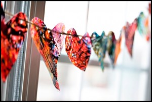 kid’s craft {rainbow hearts} - Ashley Ann Campbell