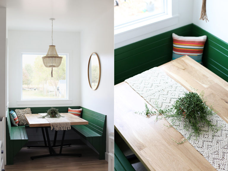 Custom Nook Table {by my dad} - Ashley Ann Campbell